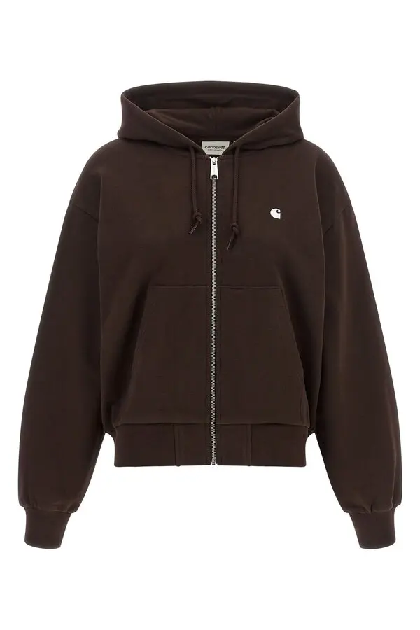 Carhartt Work In Progress Cotton Sweatshirt With Embroidery