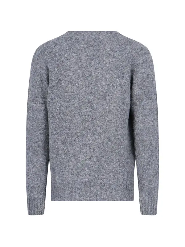 Howlin' Birth Of The Cool Shetland Wool Sweater - Gray