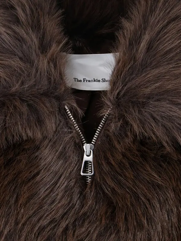THE FRANKIE SHOP Faux Fur Jacket