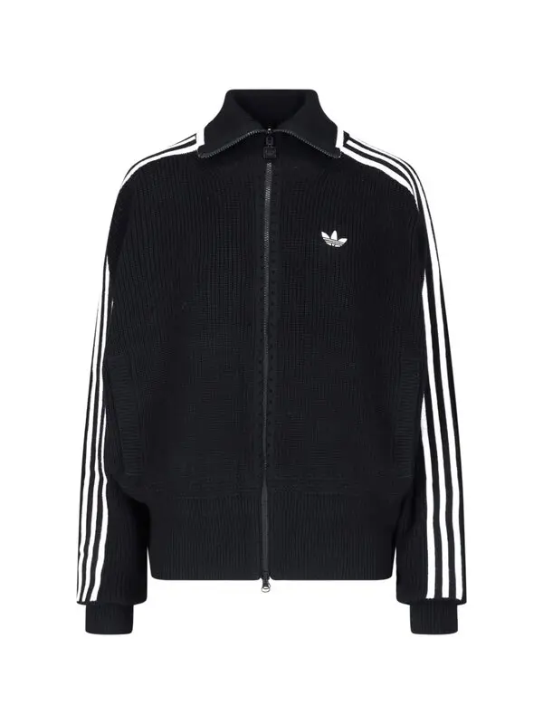 Adidas Cardigan In Knit "firebird