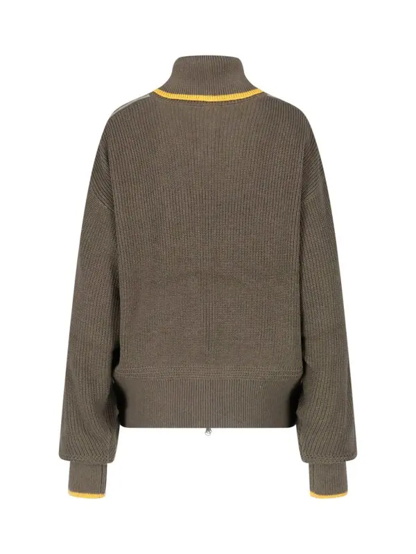 Adidas Zip Knit Sweatshirt "firebird