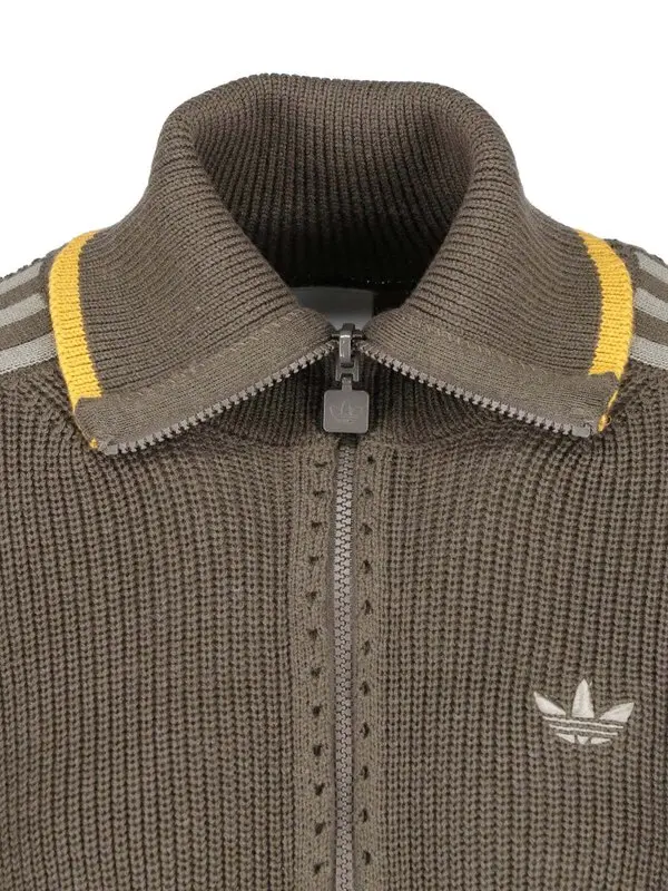 Adidas Zip Knit Sweatshirt "firebird