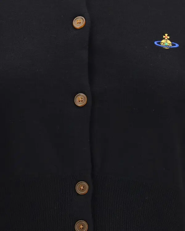 VIVIENNE WESTWOOD Bea Cropped Wool Cardigan