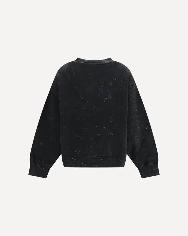 GANNI Isoli Forest Teddy Sweatshirt - Grey