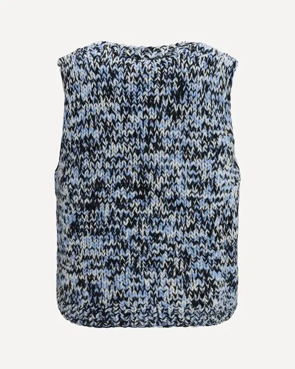 GANNI Wool Cherry Vest - Multicolour