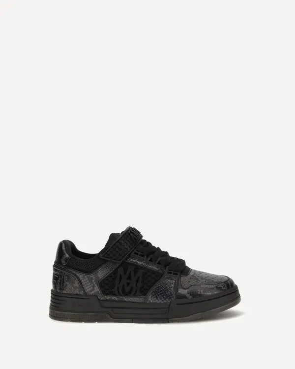 Amiri Ma Skyline Leather Sneakers - Black