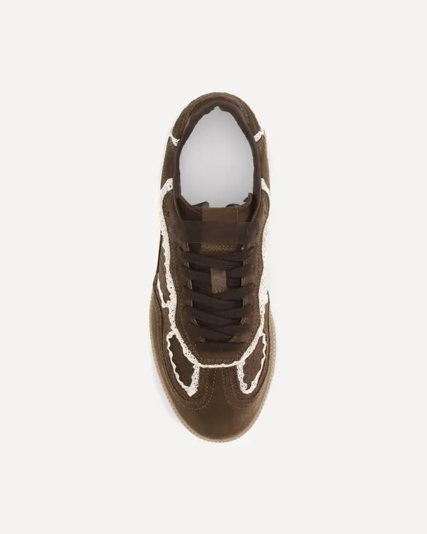 ALOHAS Suede Low-top Sneakers