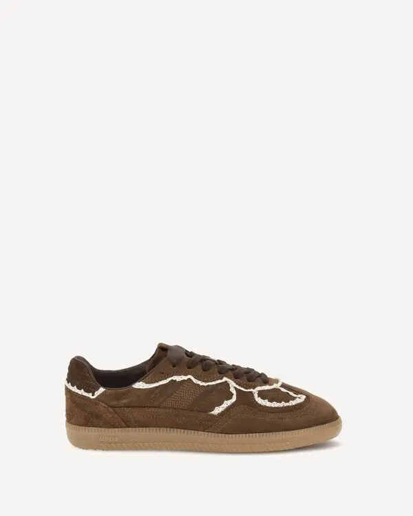 ALOHAS Suede Low-top Sneakers - Brown