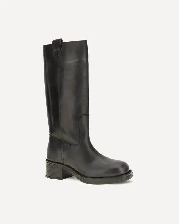 ALOHAS Sajan Vintage Leather High Boots
