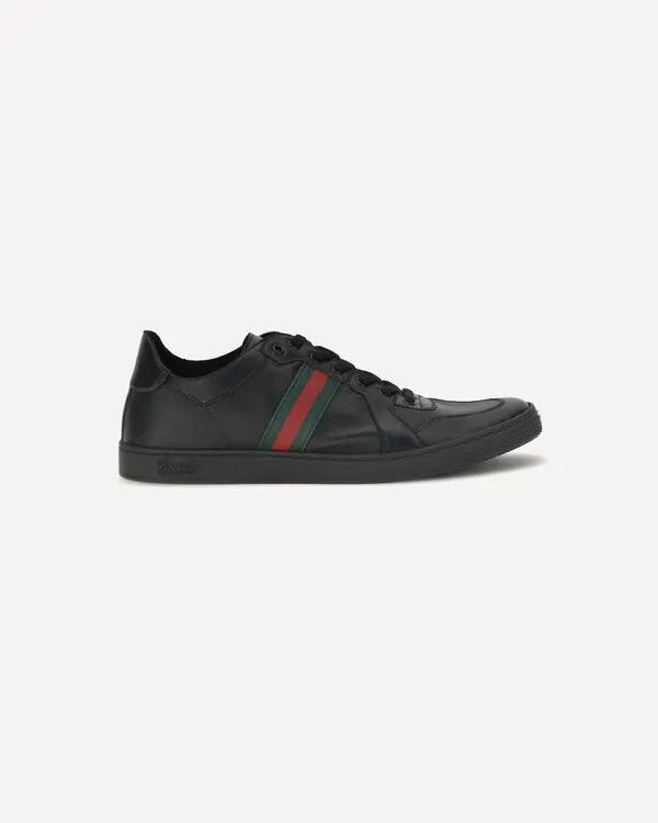 Gucci Stretch Coda Leather Sneakers