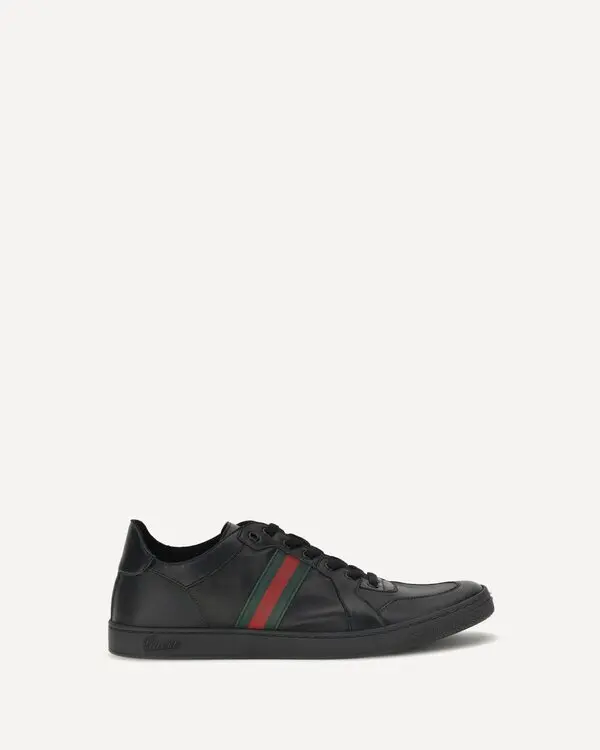 Gucci Stretch Coda Leather Sneakers