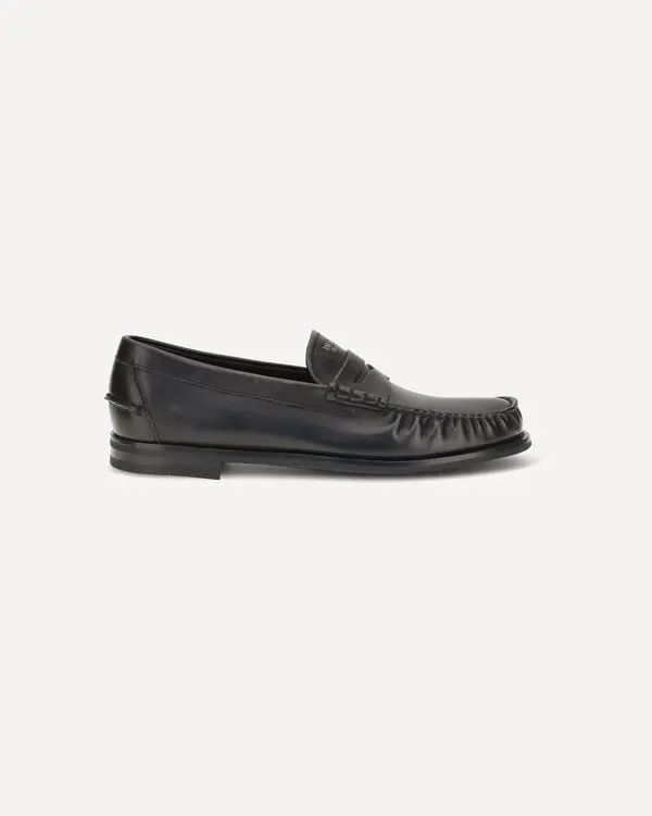 Prada Vintage Leather Loafers