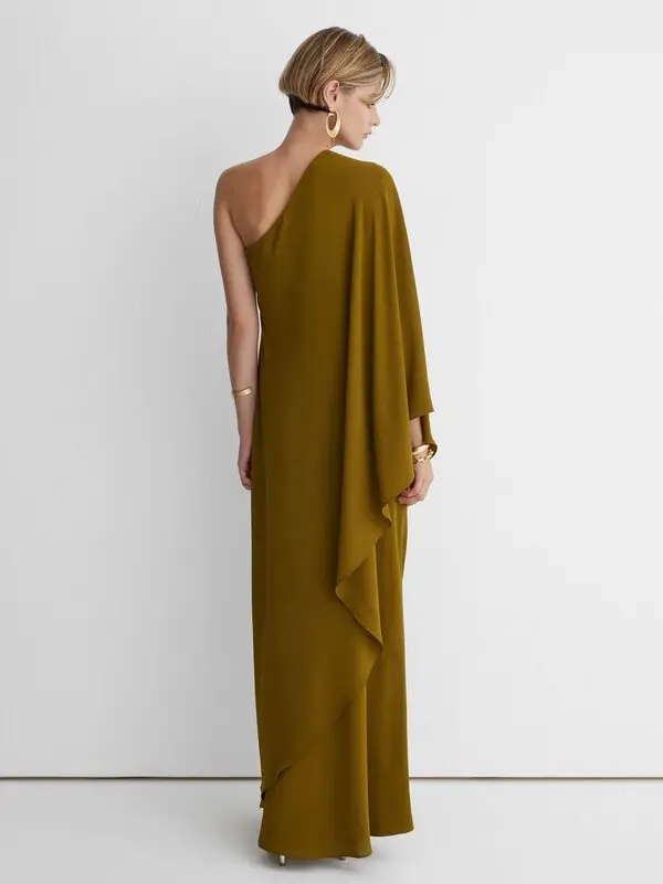 ATELIER One Shoulder Maxi Dress