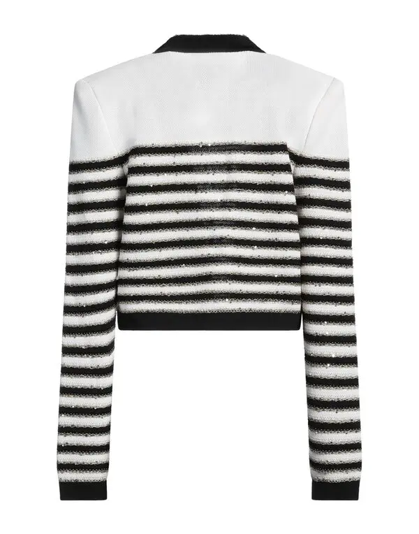 Balmain Jacket Bright Size Viscose, Metallic Fiber