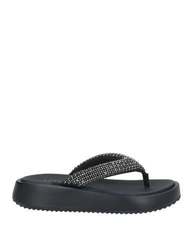 APEPAZZA Ap বিপাাাza Embellished Thong Sandals - Black