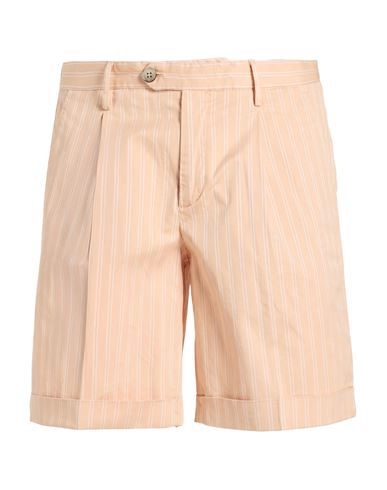 MICHAEL COAL Shorts & Bermuda Shorts Apricot Size Cotton, Polyester, Elastane - Orange