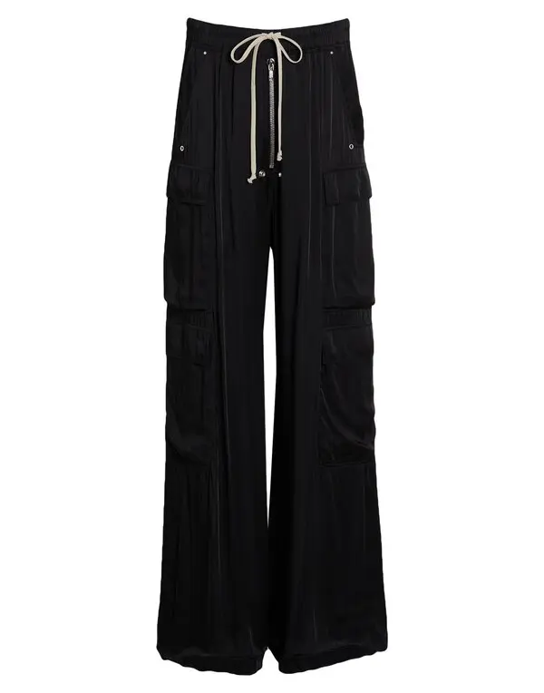 Rick Owens Pants Size Acetate, Viscose