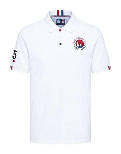 NORTH SAILS Polo Shirt Size Cotton, Elastane - White