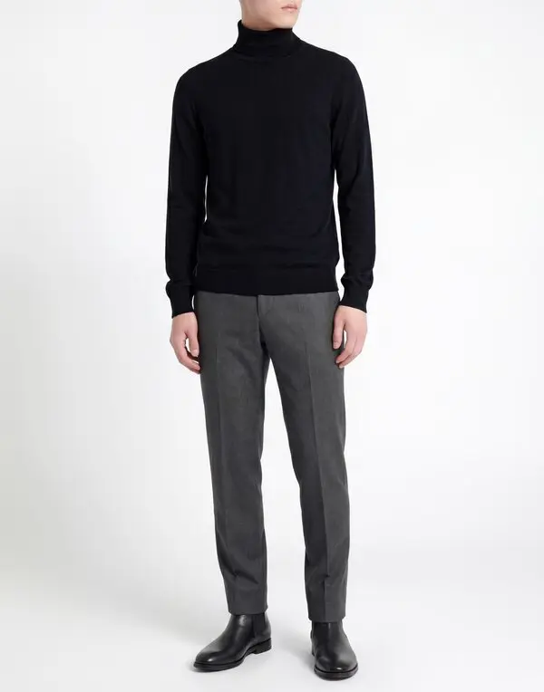 Alpha Studio The Fine Essentials Turtleneck Midnight Size Wool