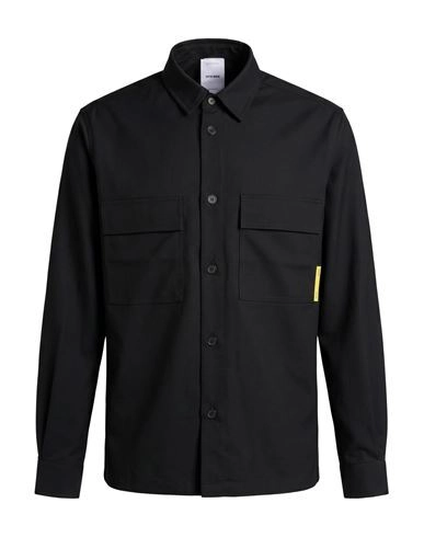 SPIEWAK Shirt Size Polyester, Wool, Elastane - Black