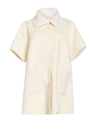 GRAN SASSO Wool Cape - Ivory
