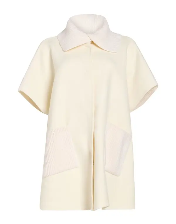 GRAN SASSO Cape Ivory Size Wool