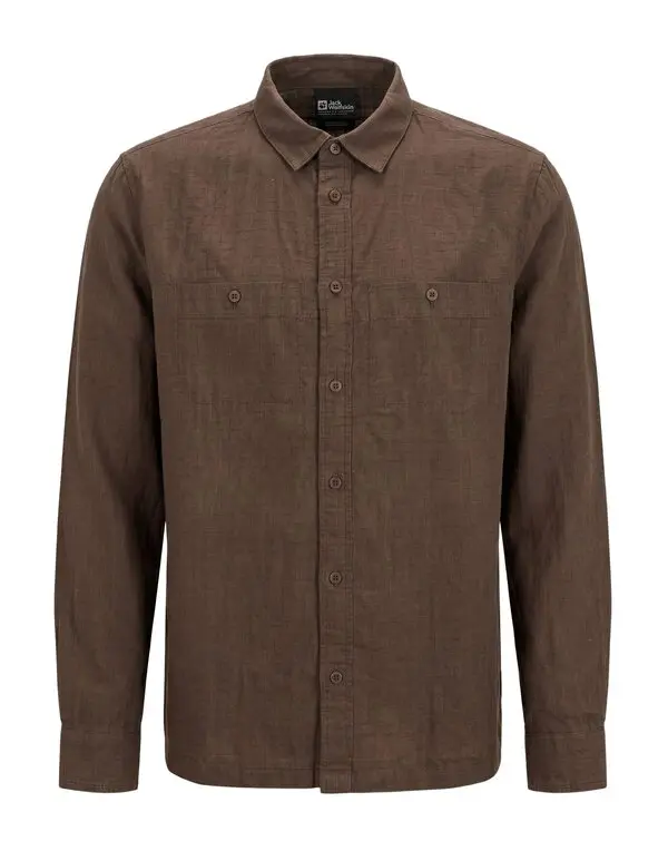 JACK WOLFSKIN Shirt Size Hemp, Organic Cotton