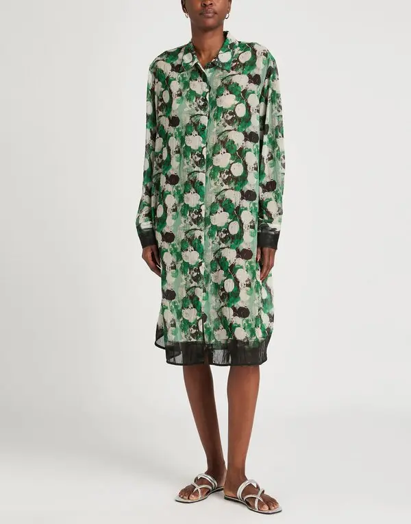 AVIU Midi Dress Size Polyester - Green