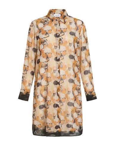 AVIU Midi Dress Size Polyester - Mandarin