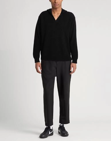 LANEUS Ribbed Knit Wool & Recycled Polyamide Sweater