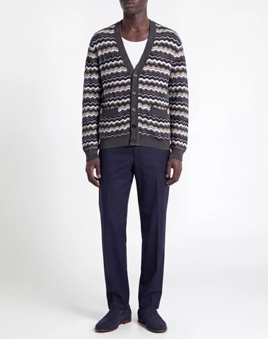 Missoni Intarsia-knit Wool And Cotton Cardigan