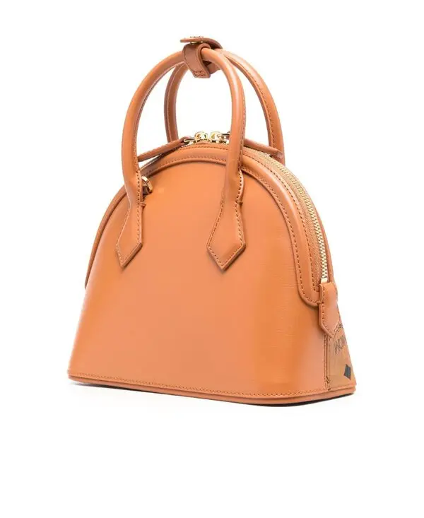 Mcm Small Tracy Curved Shoulder Bag
