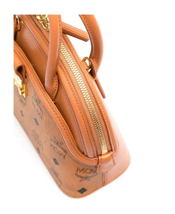Mcm Small Tracy Curved Shoulder Bag