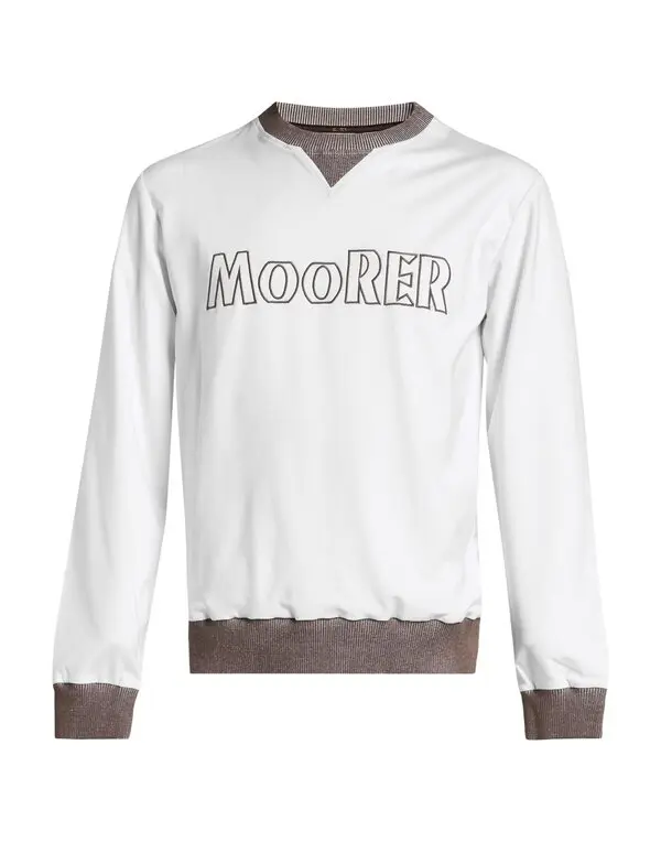 MOORER Sweatshirt Size Viscose, Polyamide, Elastane