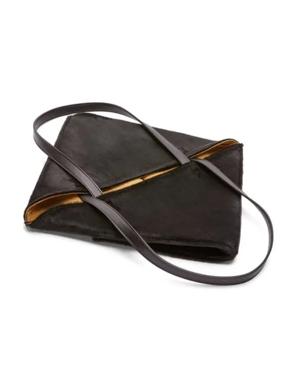 Loewe Puzzle Fold Tote In Hairy Calfskin