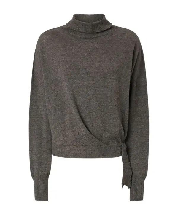 Pinko Roll-neck Sweater - Black