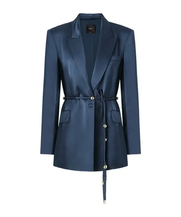 Pinko Shiny Satin Blazer