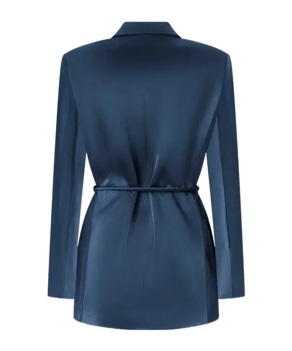 Pinko Shiny Satin Blazer