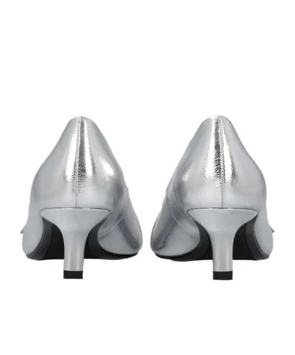Pinko Buckle-embellished Pointed-toe Pumps