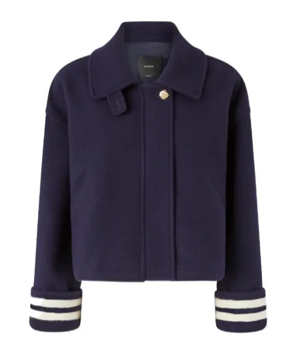 Pinko Short Cloth Pea Coat