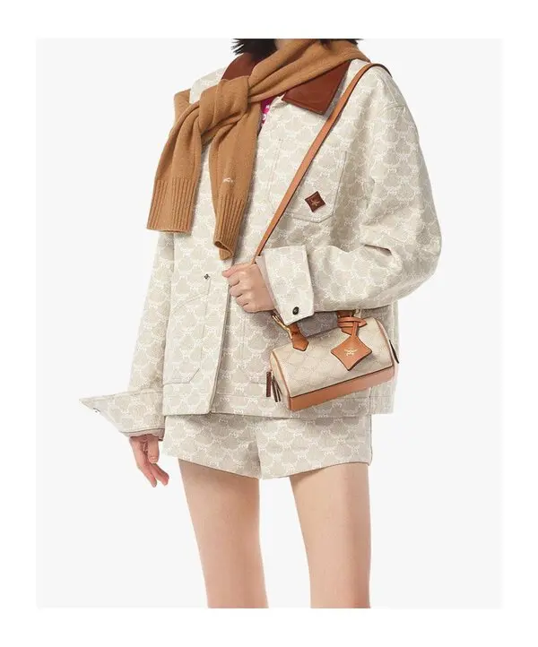 Mcm Ella Boston Bag