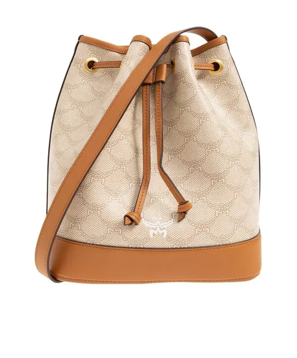 Mcm Logo Shoulder Bag