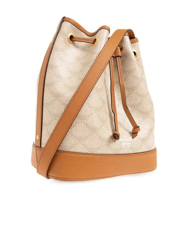 Mcm Logo Shoulder Bag