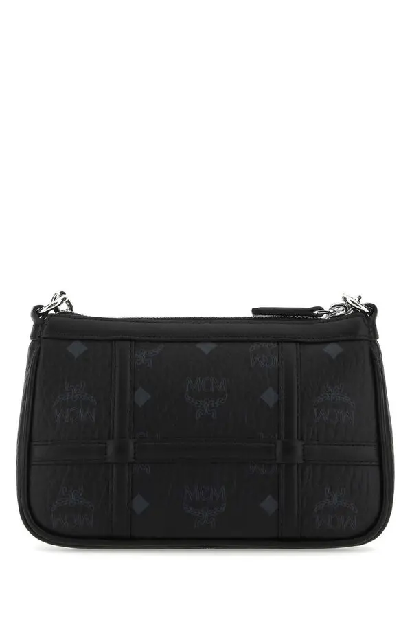 Mcm Monogram Printed Chain-linked Shoulder Bag