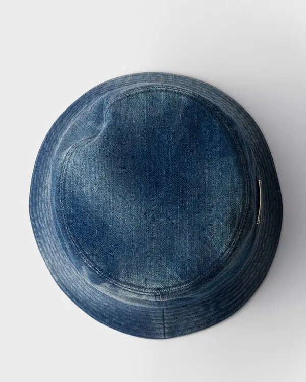 Prada Denim Bucket Hat