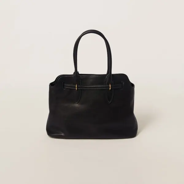 Miu Miu Aventure Logo-tag Tote Bag