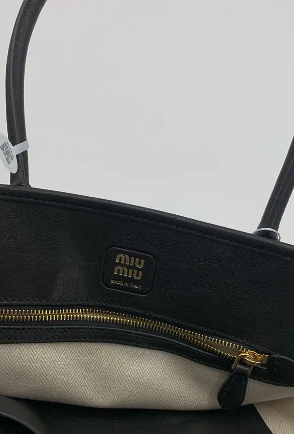 Miu Miu Aventure Logo-tag Tote Bag