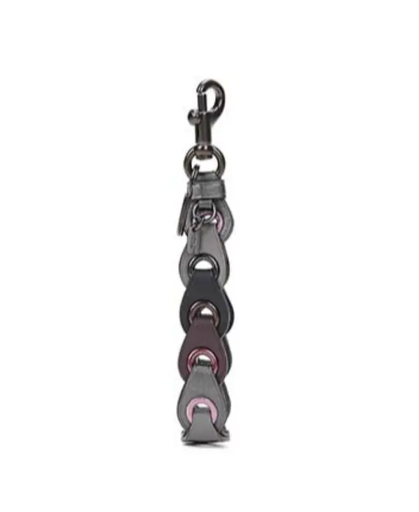 COACH Logo Keychain - Black