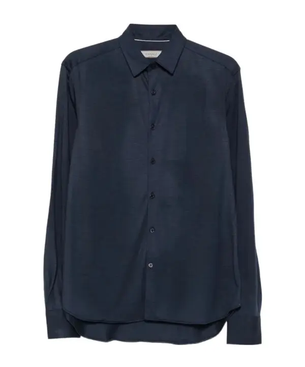 Canali Button-down Long-sleeve Shirt