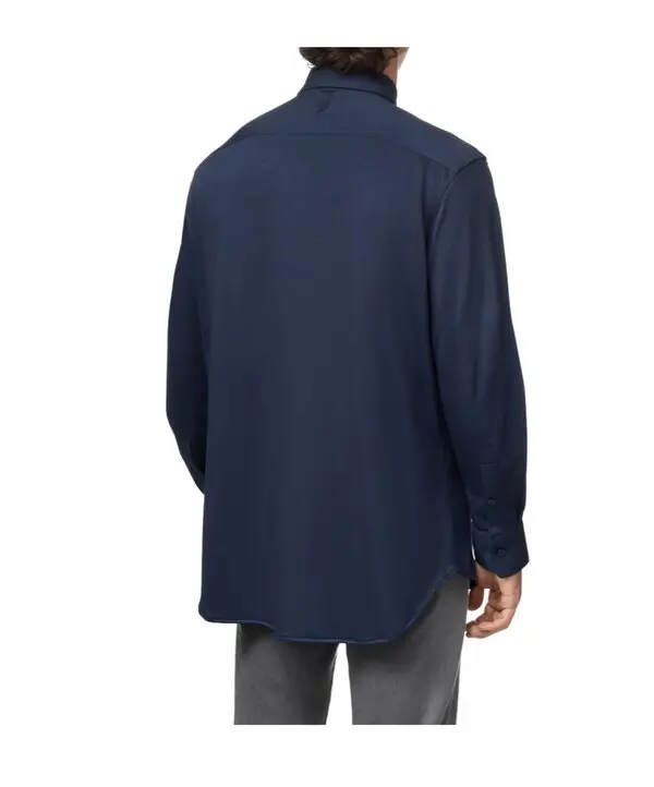 Canali Button-down Long-sleeve Shirt